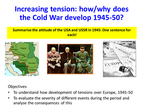 Causes of Cold War | Teaching Resources