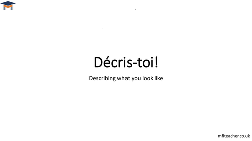 French - Describing hair & eyes | Teaching Resources