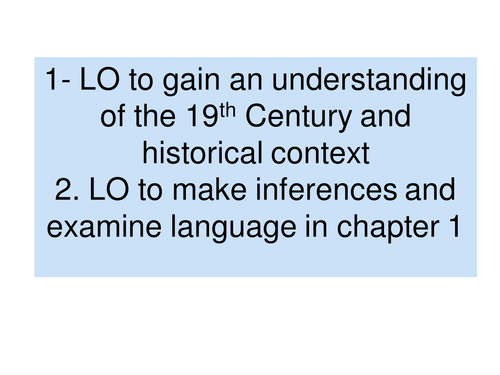Intro to Great Expectations and Chapter 1 | Teaching Resources