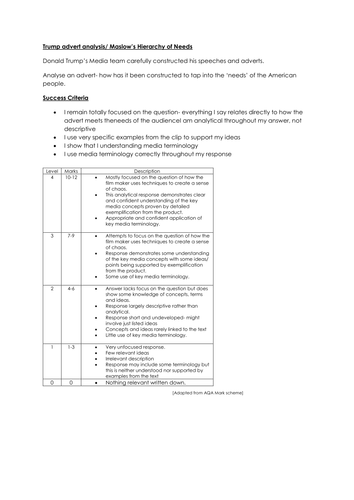 ***AUDIENCE*** KEY MEDIA CONCEPTS AND THEORY ***FULL UNIT*** GCSE Media ...