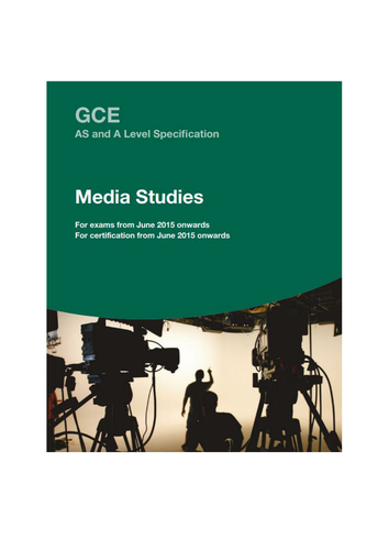 ***AUDIENCE*** KEY MEDIA CONCEPTS AND THEORY ***FULL UNIT*** GCSE Media ...