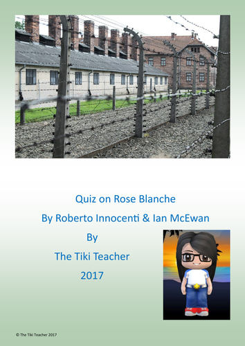 Quiz on Rose Blanche by Roberto Innocenti and Ian McEwan | Teaching ...