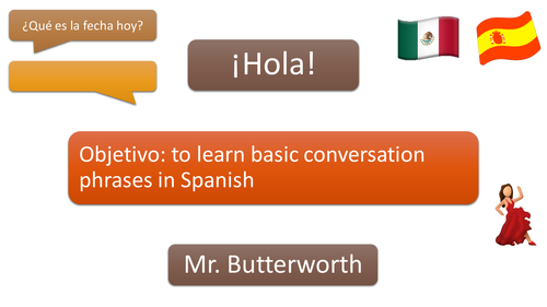 Spanish Greetings // Me llamo // KS3 // Introductions and Asking for ...