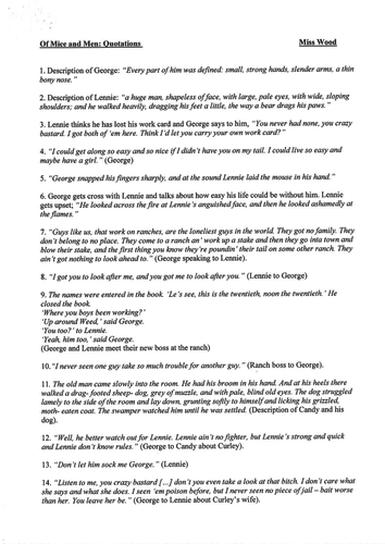 Of Mice and Men tonnes of resources | Teaching Resources