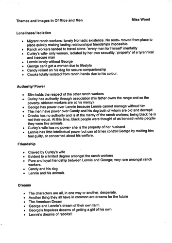 Of Mice and Men tonnes of resources | Teaching Resources