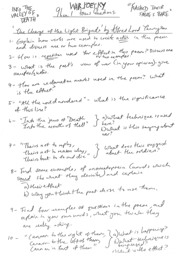 war poetry | Teaching Resources