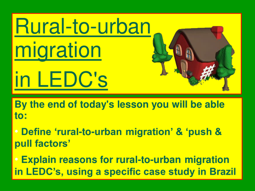 KS3 Geography - Year 7 - Urban environments & Urbanization | Teaching ...