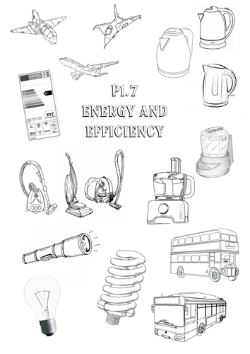 GCSE AQA P1.7 Energy and Efficiency Work Book | Teaching Resources