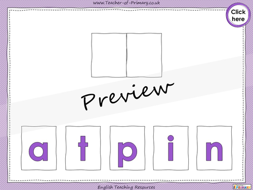 i, n, m, d - Letters and Sounds - Phonics Phase 2, Set 2 | Teaching ...