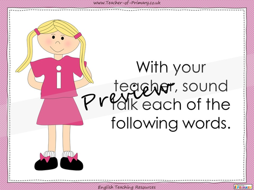 i, n, m, d - Letters and Sounds - Phonics Phase 2, Set 2 | Teaching ...