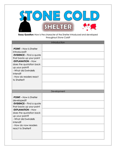 Stone Cold - Shelter! | Teaching Resources