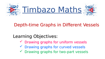 Depth-time Graphs in Different Vessels | Teaching Resources