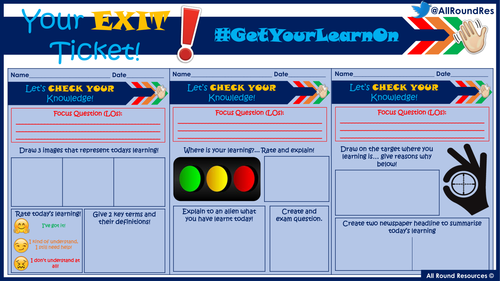@AllRoundRes Plenary Activities! #GetYourLearnOn! | Teaching Resources