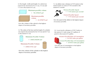 Degree of Accuracy | Teaching Resources