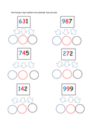 Place Value- Partitioning numbers into tens and one; hundreds, tens and ...
