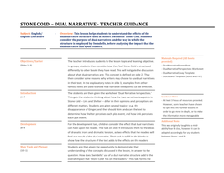 Stone Cold - The Dual Narrative! | Teaching Resources