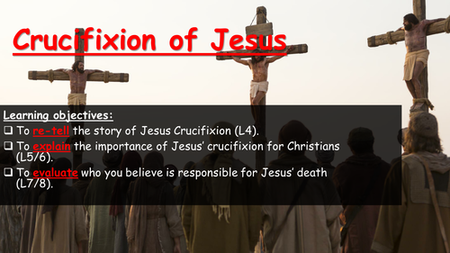 The Crucifixion of Jesus | Teaching Resources
