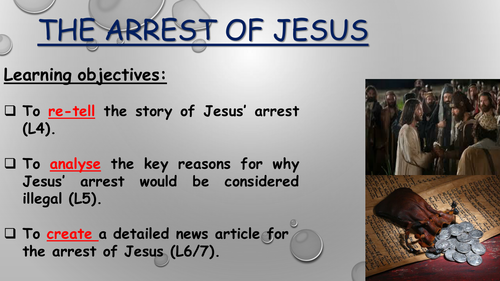 The Passion of Christ - Four full lessons (Arrest, Trial, Crucifixion ...