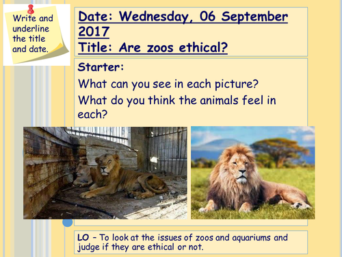 Zoos | Teaching Resources