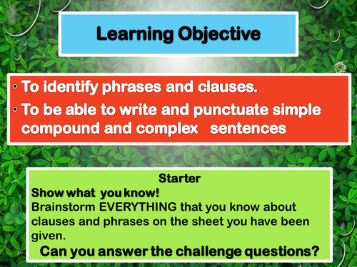 Complete sentence skills lesson - combining sentences using ...