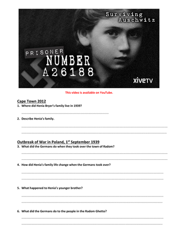 The Holocaust | Teaching Resources