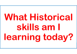 Historical Skills Posters and Word Search (FREE) | Teaching Resources