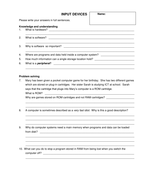 Cambridge IGCSE in ICT – Unit 2 – Input and Output Devices | Teaching ...