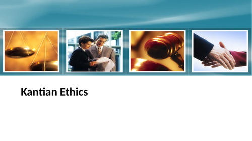 Kantian Ethics Power Point: R.S New Spec | Teaching Resources