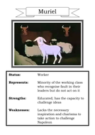 Animal Farm - Character Profiles for Display | Teaching Resources