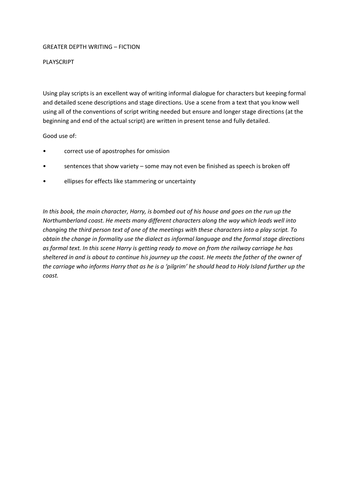 Cross curricular writing KS2 - greater depth text example | Teaching ...