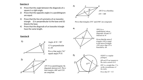 KS4 Geometric Proof | Teaching Resources