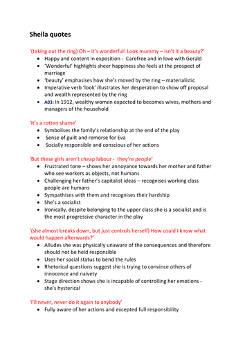 An Inspector Calls Bundle | Teaching Resources An Inspector Calls Bundle | Teaching Resources
