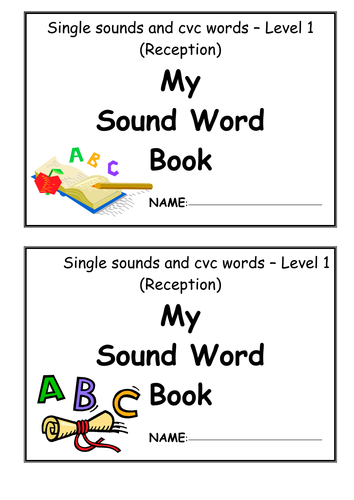 Sound word booklet - Level 1 | Teaching Resources