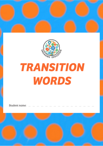 Transition Words Writing Pack | Teaching Resources