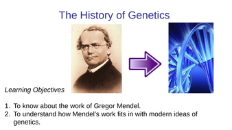 B15.1 History of Genetics NEW AQA 1-9 GCSE | Teaching Resources