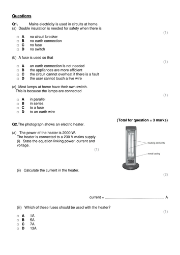 Bitesize Electricity revision - Electrical circuits AC and DC ...