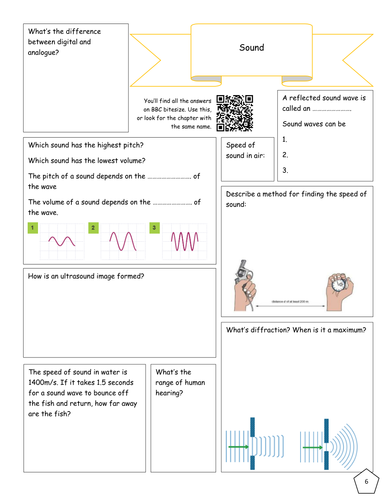 Bitesize Waves revision - Sound | Teaching Resources