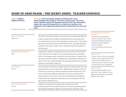 The Diary of Anne Frank - The Secret Annex | Teaching Resources