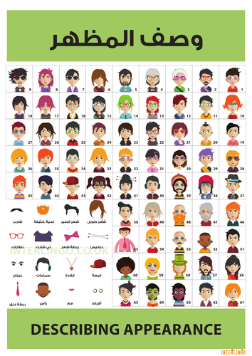 A1 poster for describing appearance with 65 different figurines ...