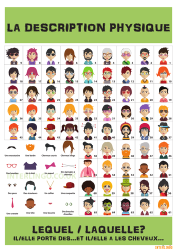 A1 poster for describing appearance with 65 different figurines ...