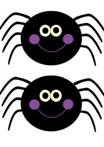 Spiders, Halloween, counting, fine motor skills, numicon and number ...