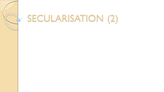THE SECULARISATION DEBATE [7 LESSONS] - BELIEFS IN SOCIETY AQA ...
