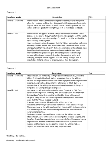 Who were the Vikings double lesson including assessment based on new ...