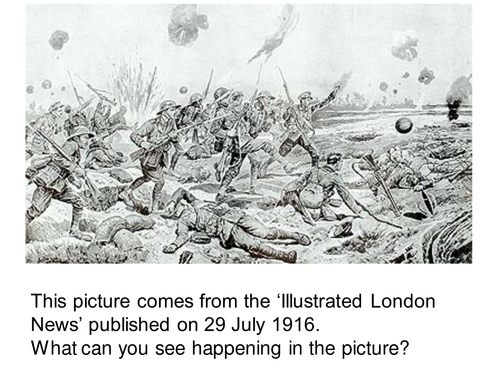 First World War - Lesson 6 - Battle of the Somme | Teaching Resources