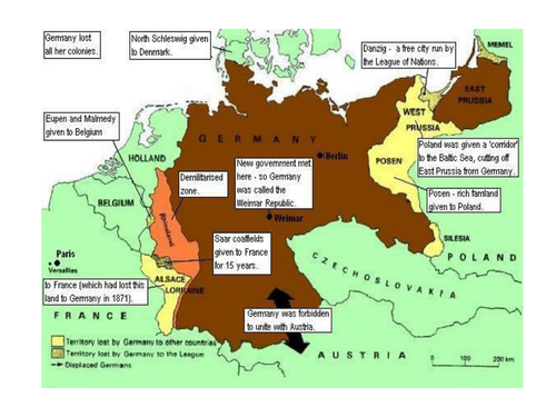 First World War - Lesson 11 - Treaty of Versailles | Teaching Resources