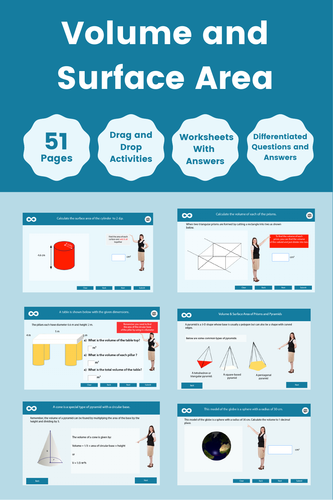 Volume and Surface Area - Key Stage 3 | Teaching Resources