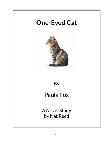 One-Eyed Cat by Paula Fox * (Lesson Plan) | Teaching Resources