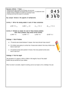Y4 Division Worksheets | Teaching Resources