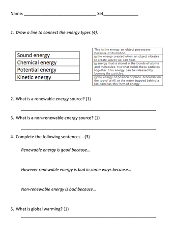 Climate change assessment | Teaching Resources