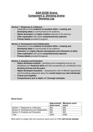 AQA GCSE Drama Component 2 Devising Log Guidance by seanabbs | Teaching ...